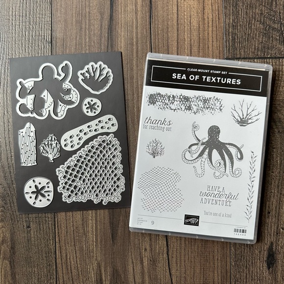 Stampin' Up! | Design | Stampin Up Sea Of Textures Stamp Set Dies ...
